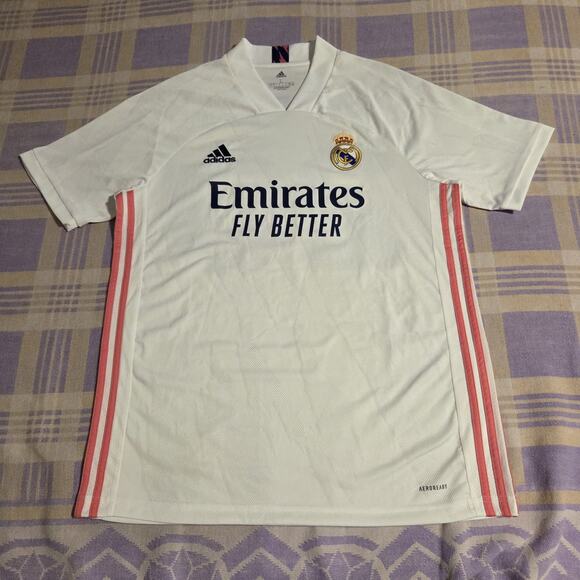 adidas | Shirts | Real Madrid Soccer Football Jersey Shirt Vinicius Jr ...